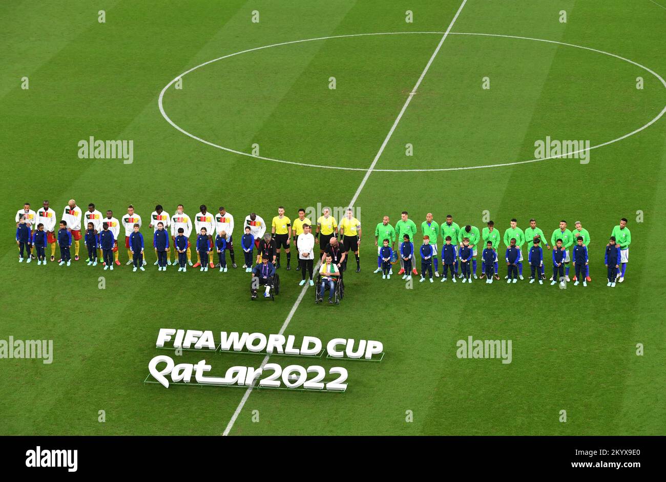 Brazil line up world cup 2022 hi-res stock photography and images - Alamy