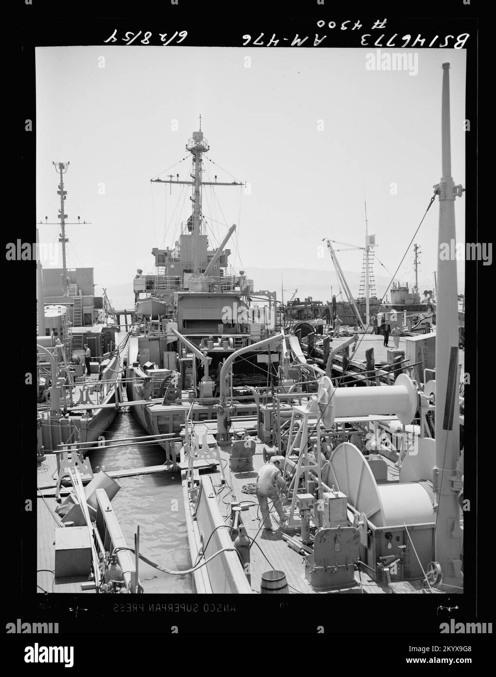 AM-475 and 476 and 477 and 478 and 479 , Ships, Naval Vessels, Boats ...