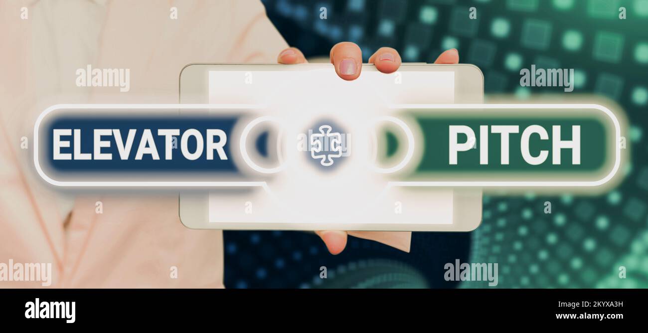 Writing displaying text Elevator Pitch. Business concept A persuasive ... Writing displaying text Elevator Pitch. Business concept A persuasive ...