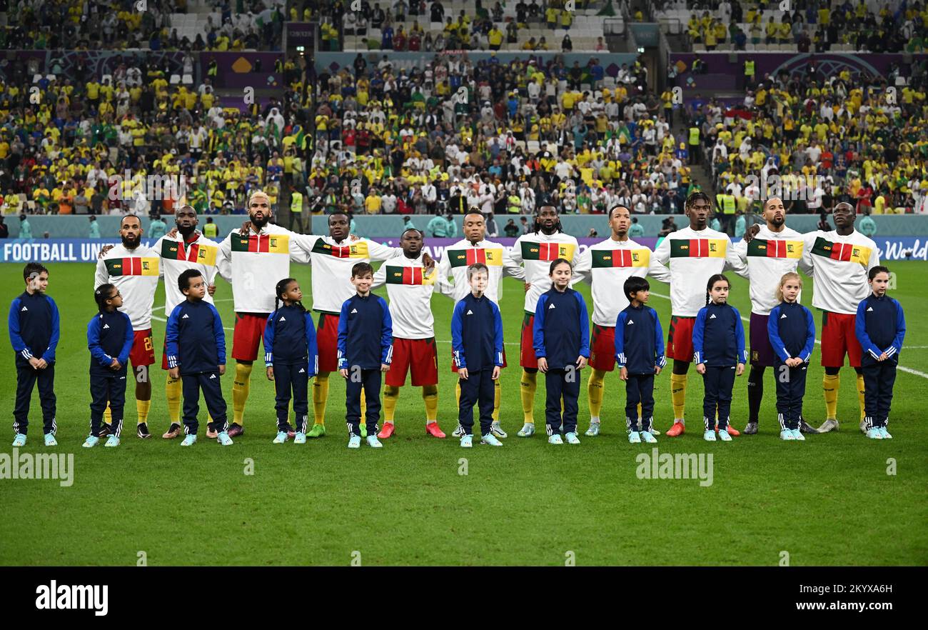 Brazil line up world cup 2022 hi-res stock photography and images - Alamy