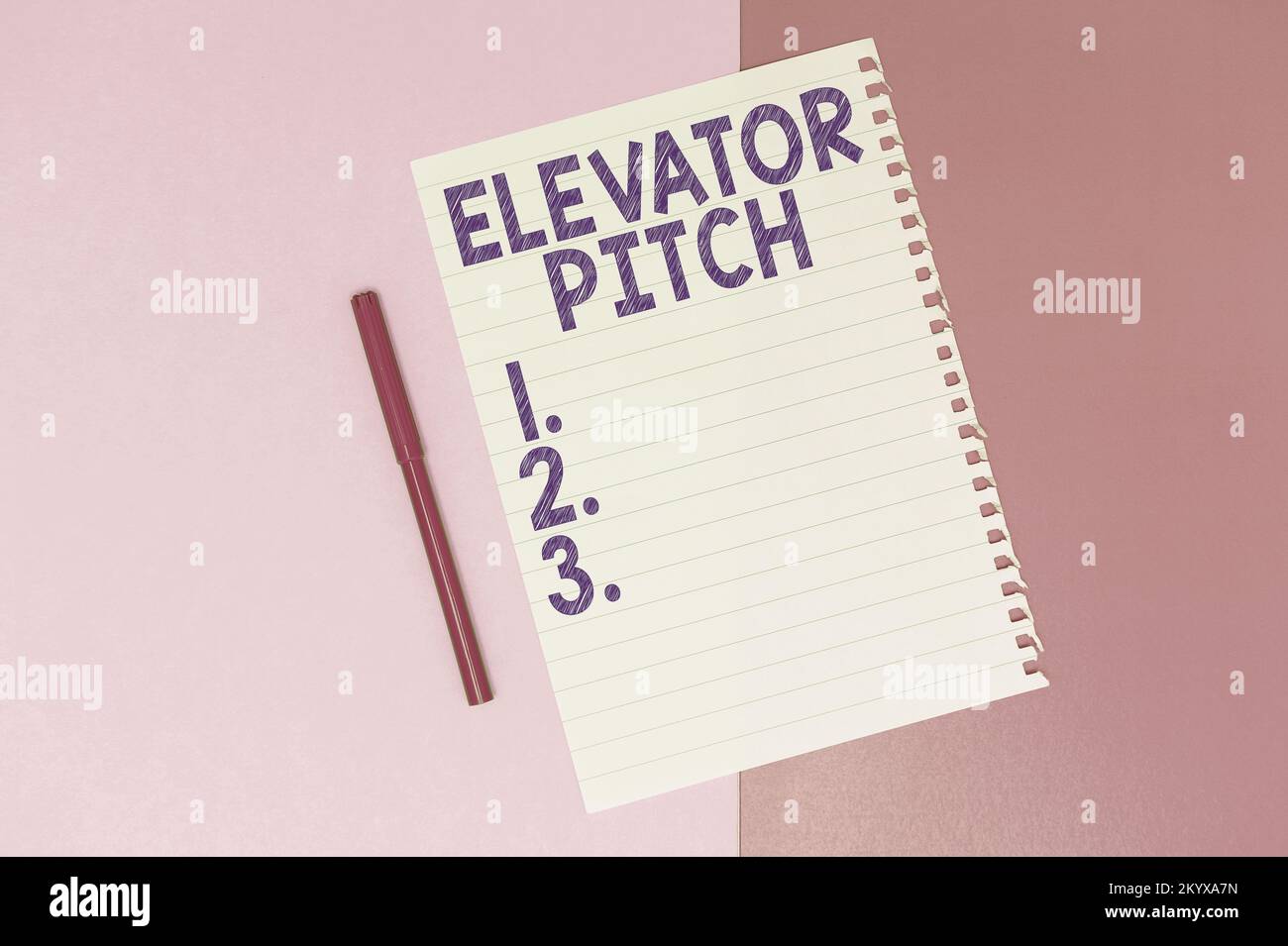 Hand writing sign Elevator Pitch. Business approach A persuasive sales ...