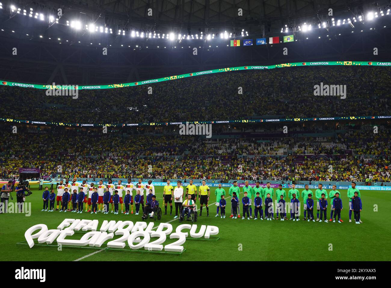 Brazil line up world cup 2022 hi-res stock photography and images - Alamy