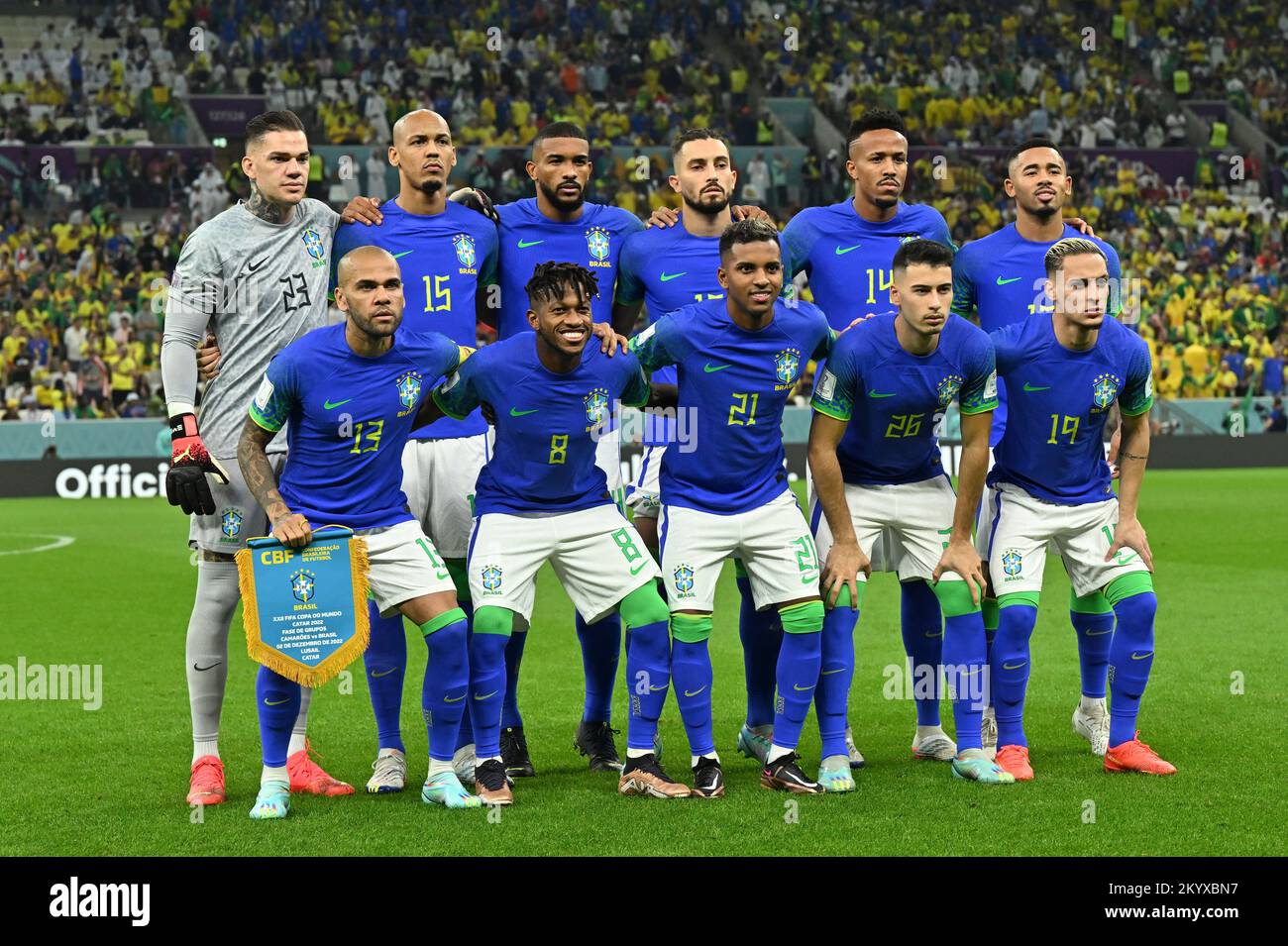 Brazil line up world cup 2022 hi-res stock photography and images - Alamy