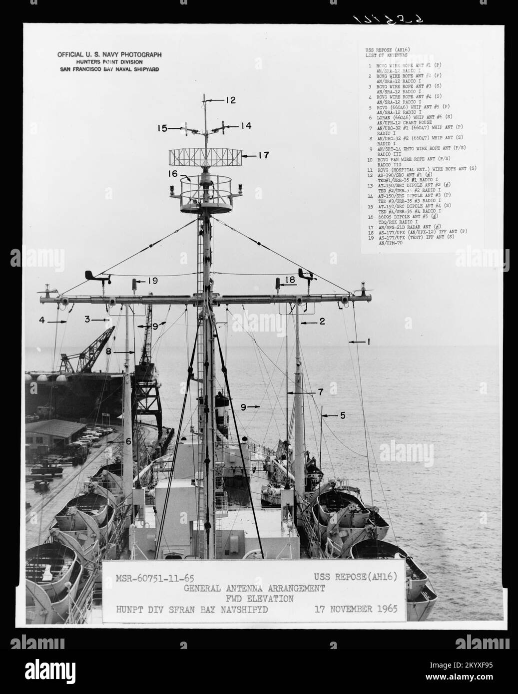 AH-16 Repose , Ships, Naval Vessels, Boats, Naval History, Navy Stock ...