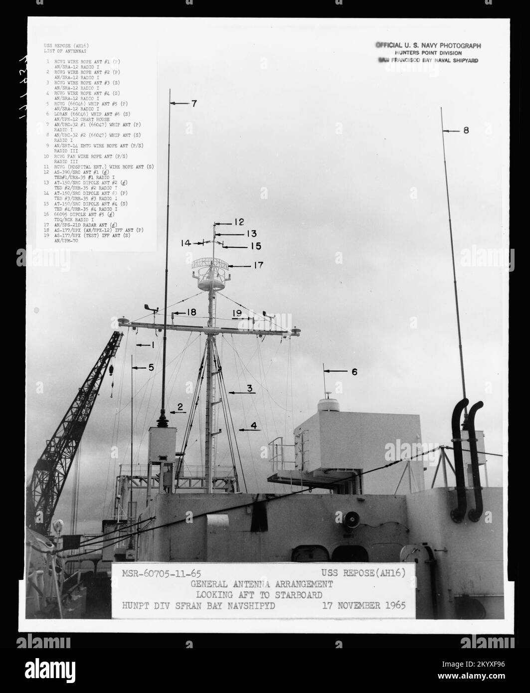 AH-16 Repose , Ships, Naval Vessels, Boats, Naval History, Navy Stock ...