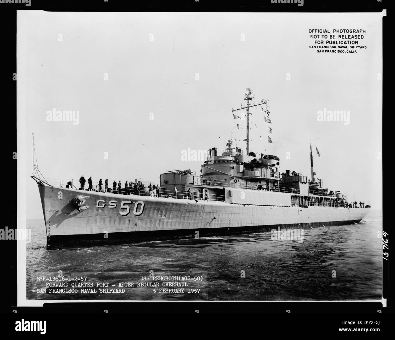 AGS-50 Rehoboth , Ships, Naval Vessels, Boats, Naval History, Navy Stock Photo - Alamy