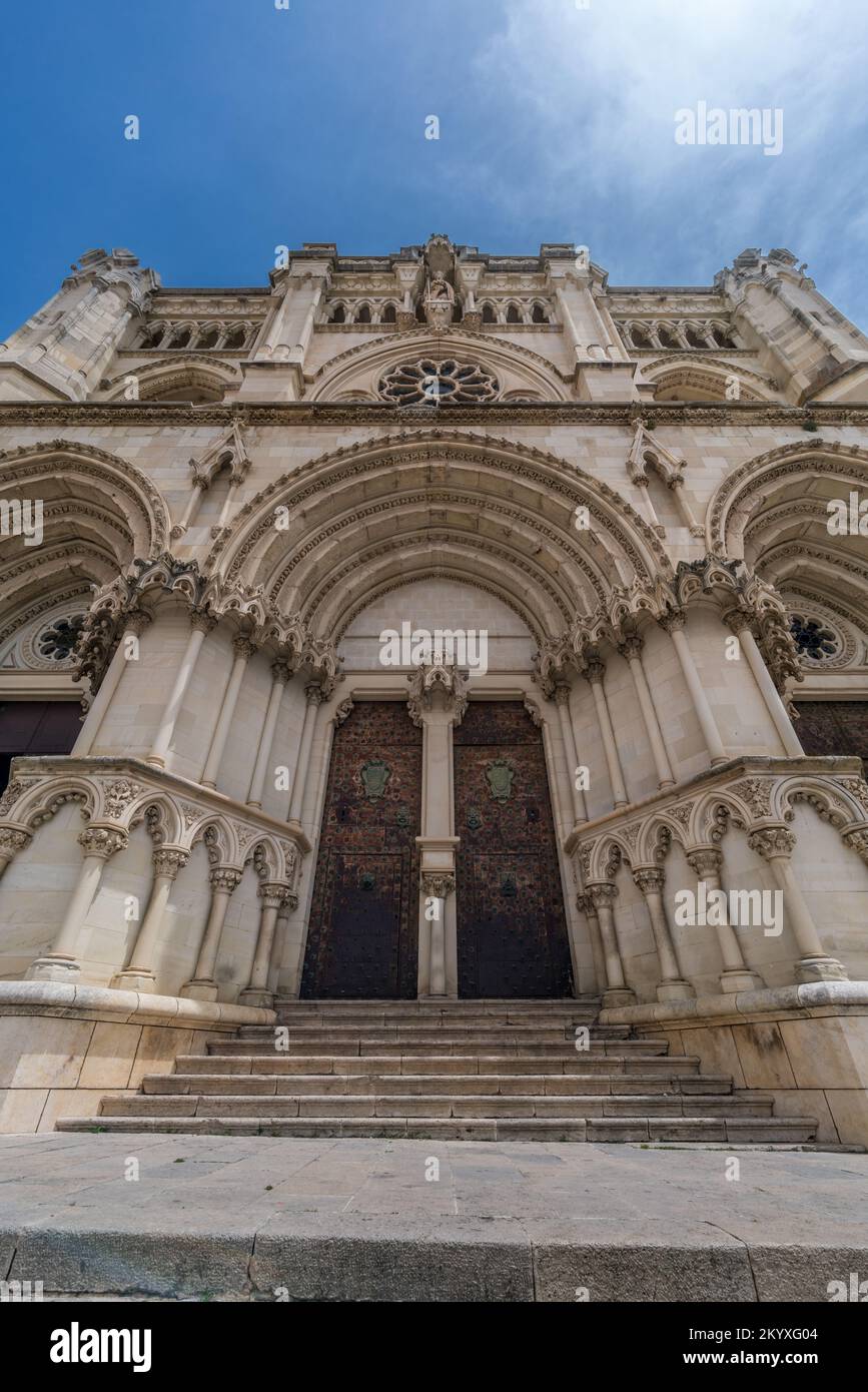 Cuenca, Spain. June 15, 2022 : Front wide angle view of Cuenca ...