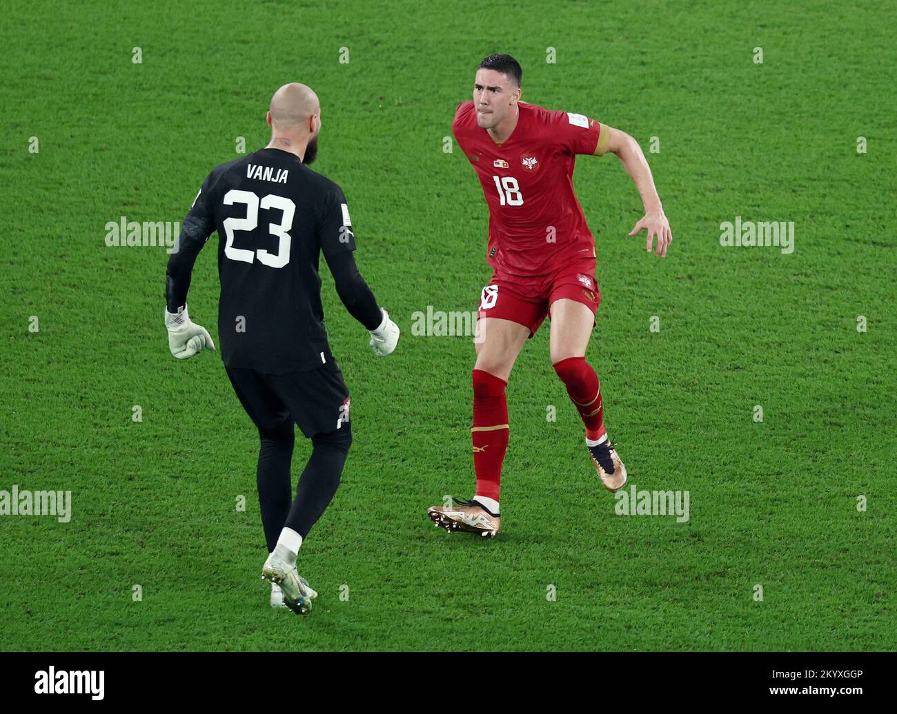 Dusan vlahovic serbia december 2022 hi-res stock photography and images ...