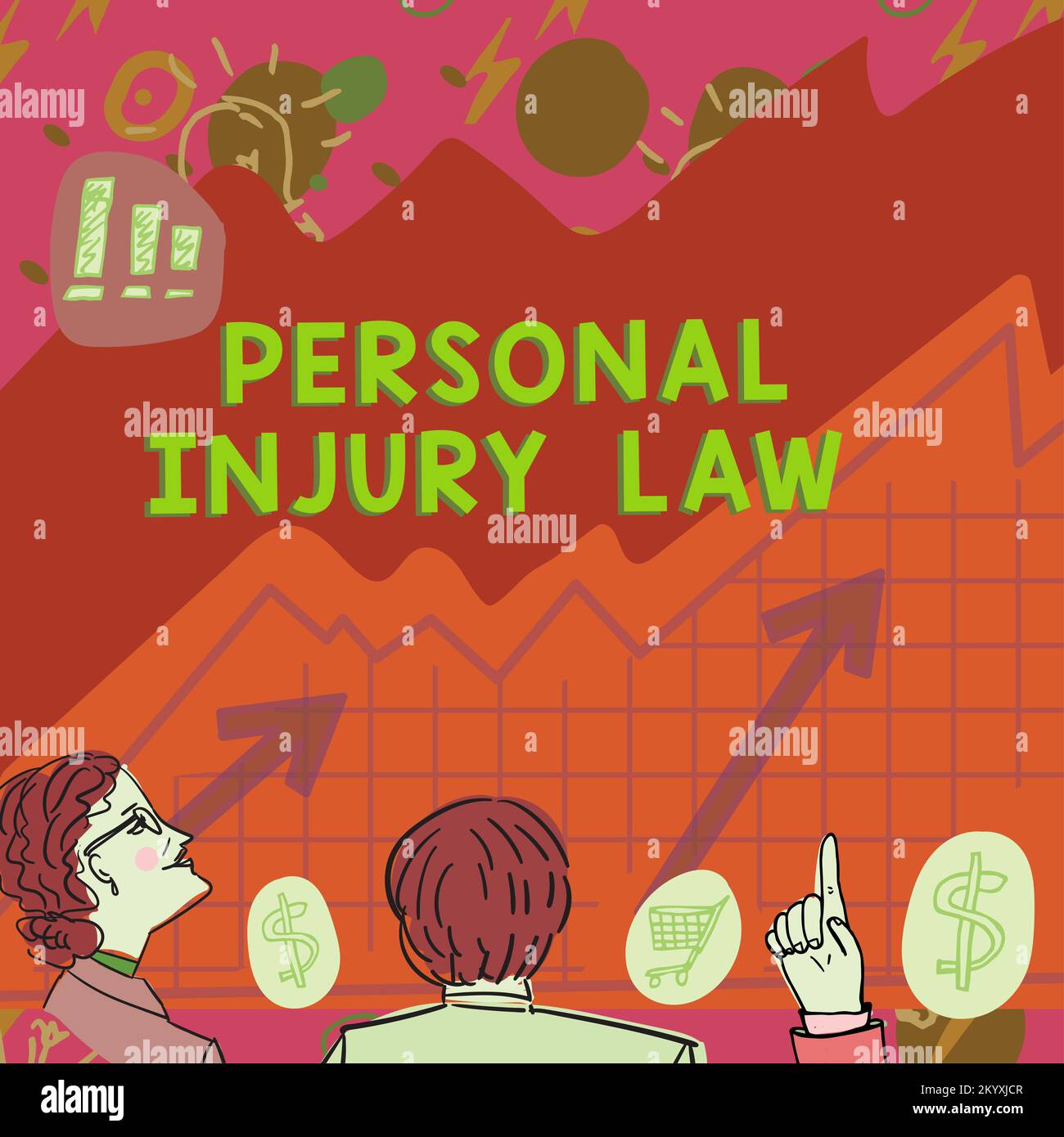 Conceptual display Personal Injury Law. Business approach being hurt or ...