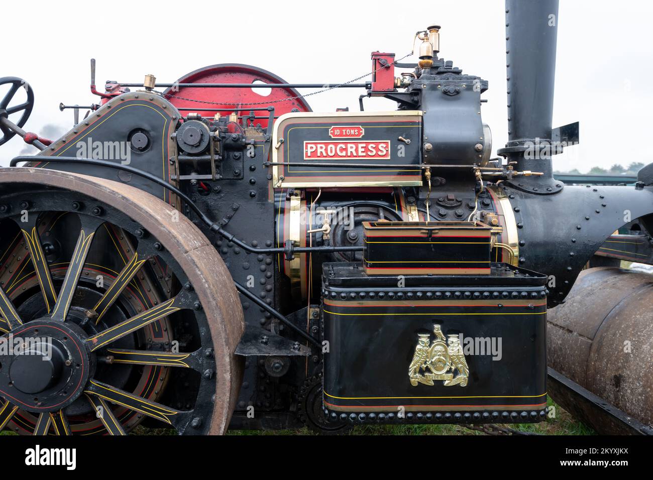 Tarrant Hinton.Dorset.United Kingdom.August 25th 2022.A restored 1924 ...