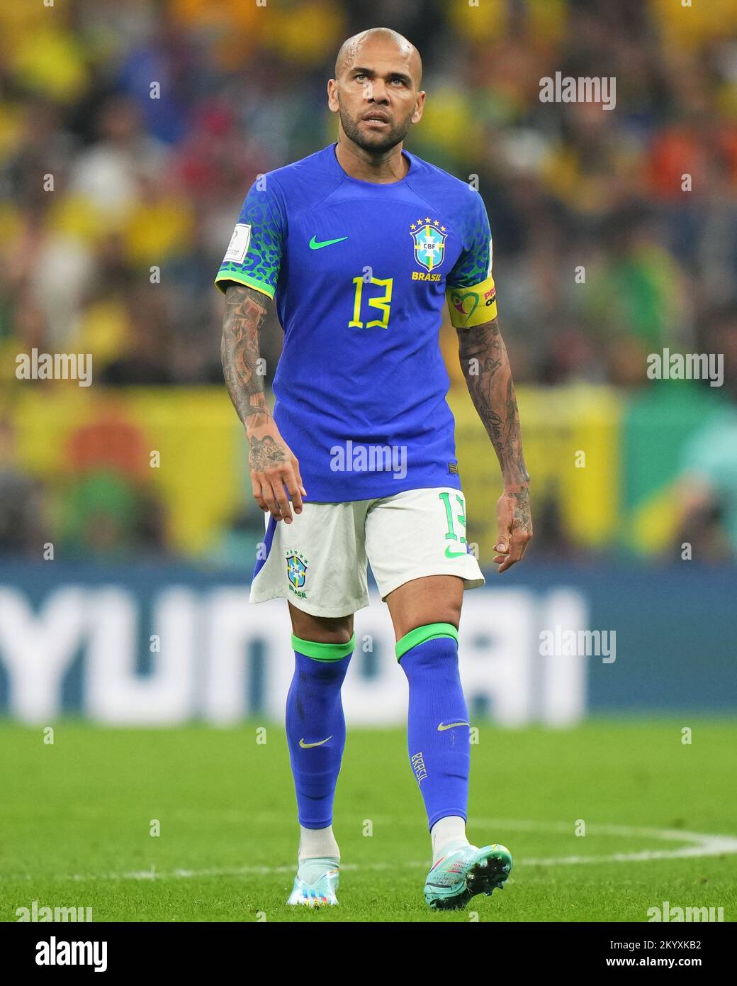 Daniel Alves of Brazil during the FIFA World Cup, Qatar. , . in Lusail ...
