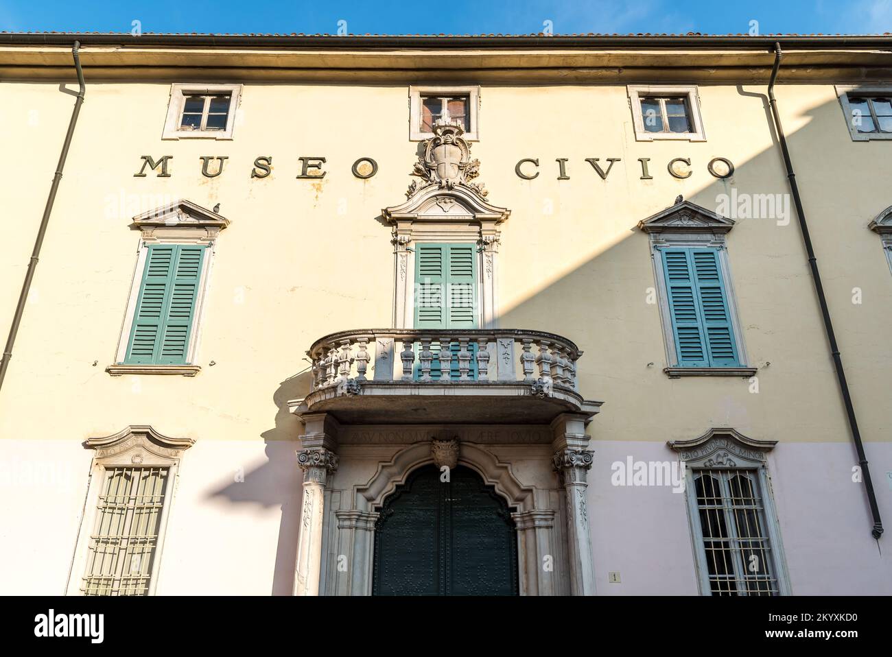 Facade of the Paolo Giovio Archaeological Museum, Civic Museum at ...