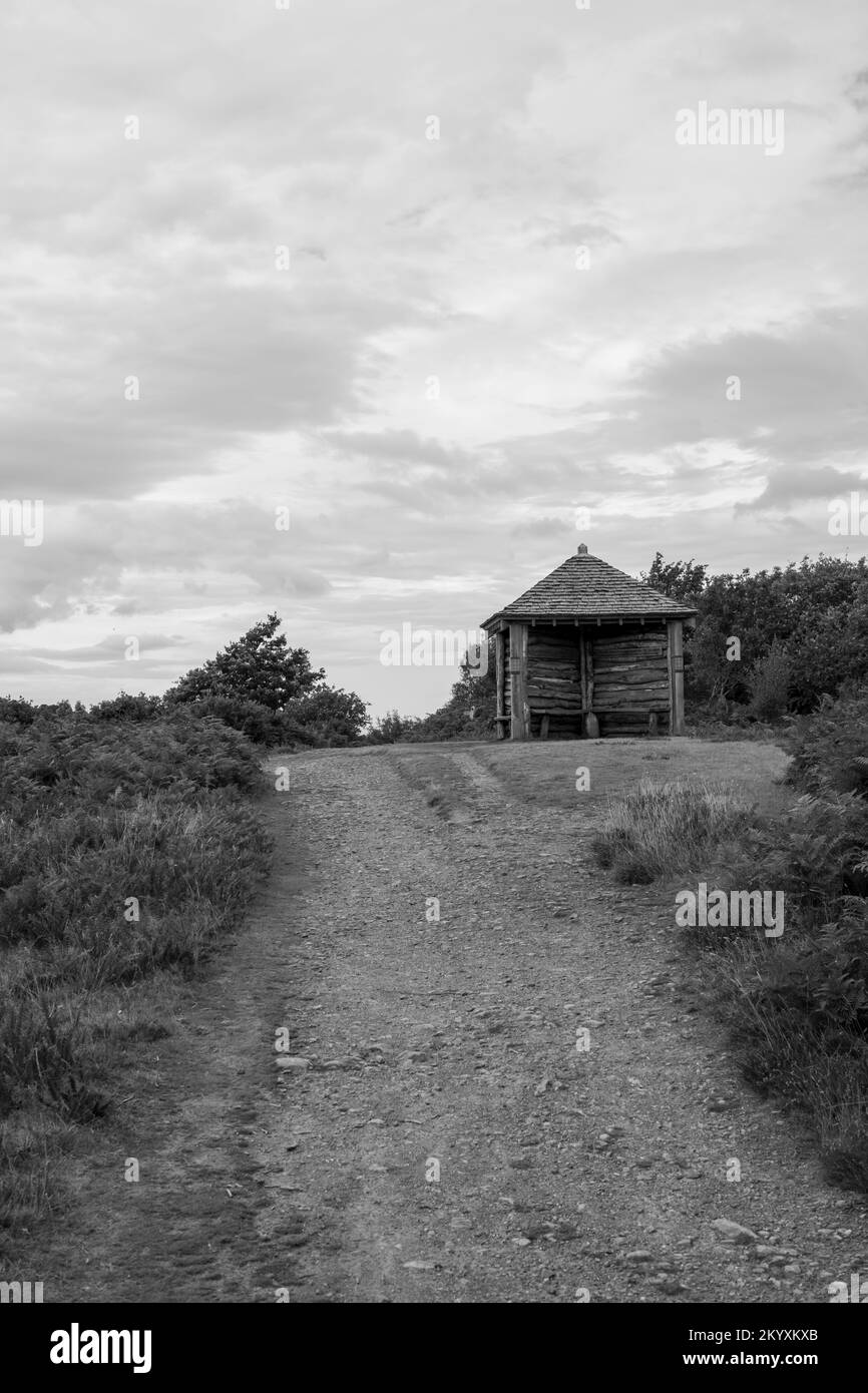 Exmoor national park and people Black and White Stock Photos & Images ...