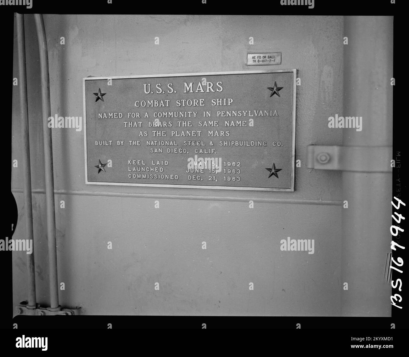 AFS-1 Mars , Ships, Naval Vessels, Boats, Naval History, Navy Stock ...