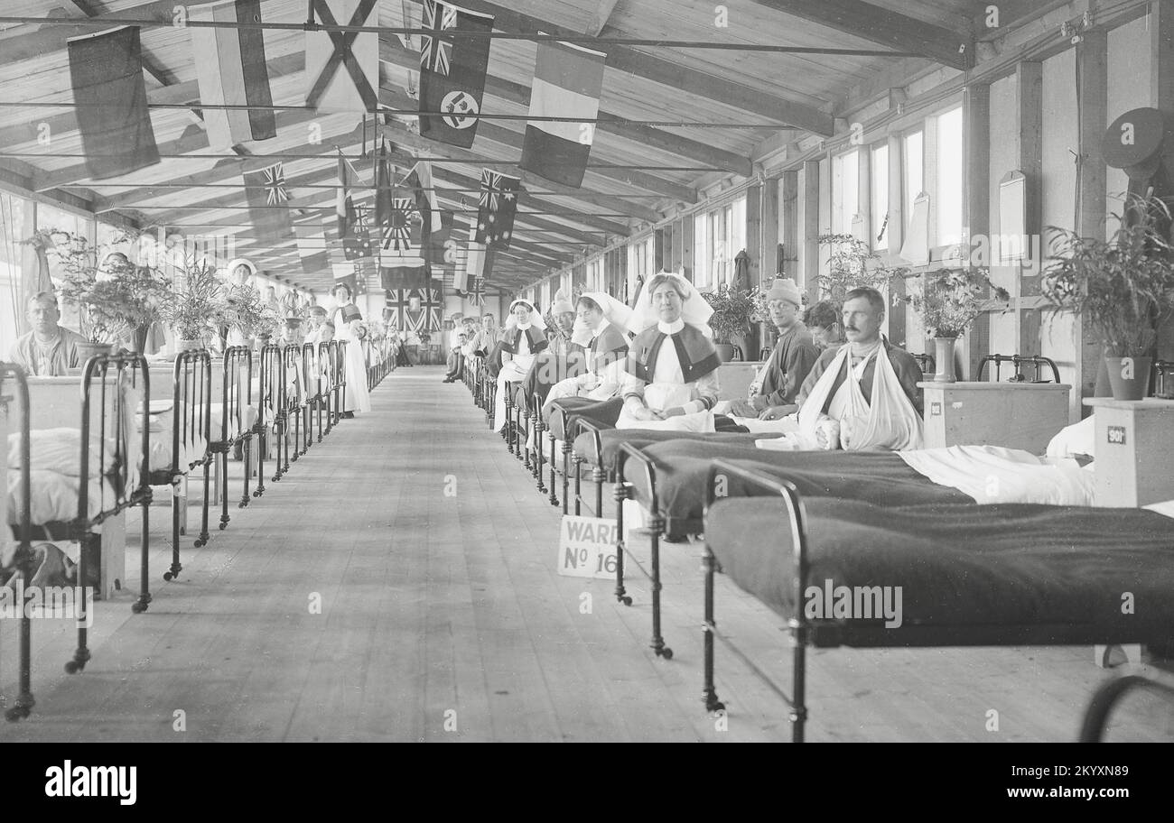 Vintage photograph - 1914-1918 - First Eastern General Hospital ...