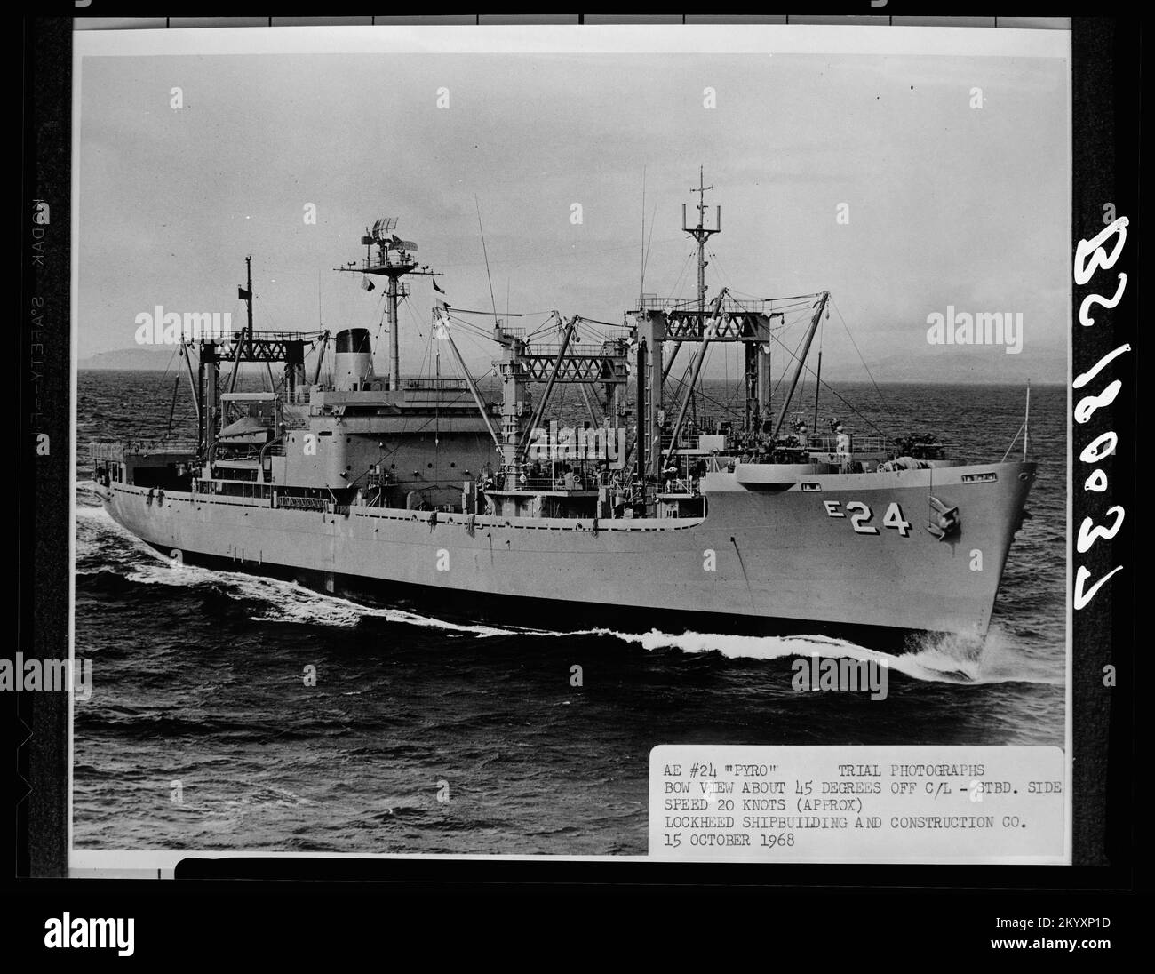 AE-24 Pyro , Ships, Naval Vessels, Boats, Naval History, Navy Stock ...