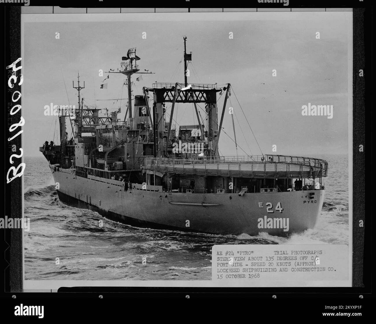 AE-24 Pyro , Ships, Naval Vessels, Boats, Naval History, Navy Stock ...