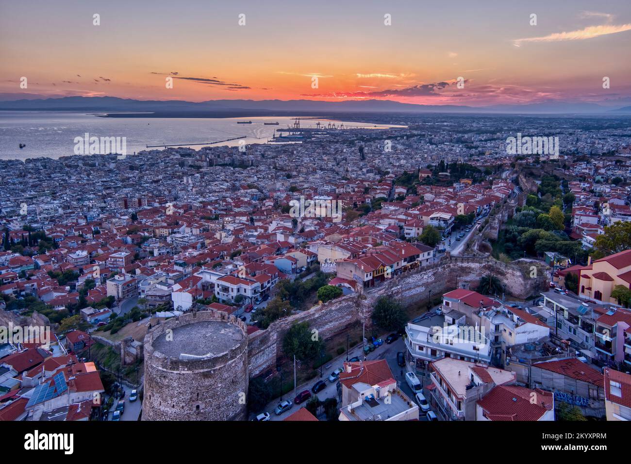 Thessaloniki drone view hi-res stock photography and images - Alamy