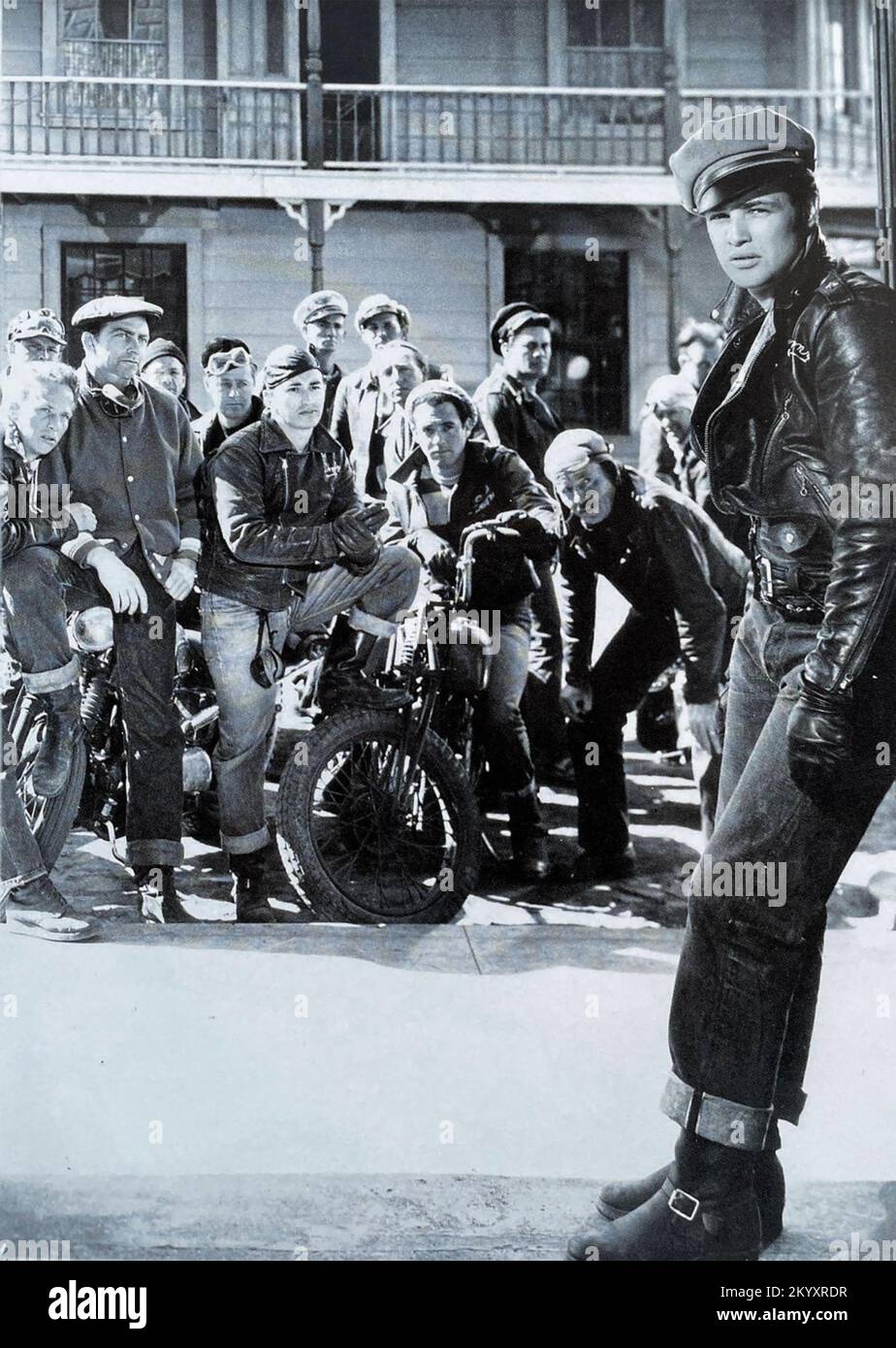 Marlon brando wild one hi-res stock photography and images - Alamy