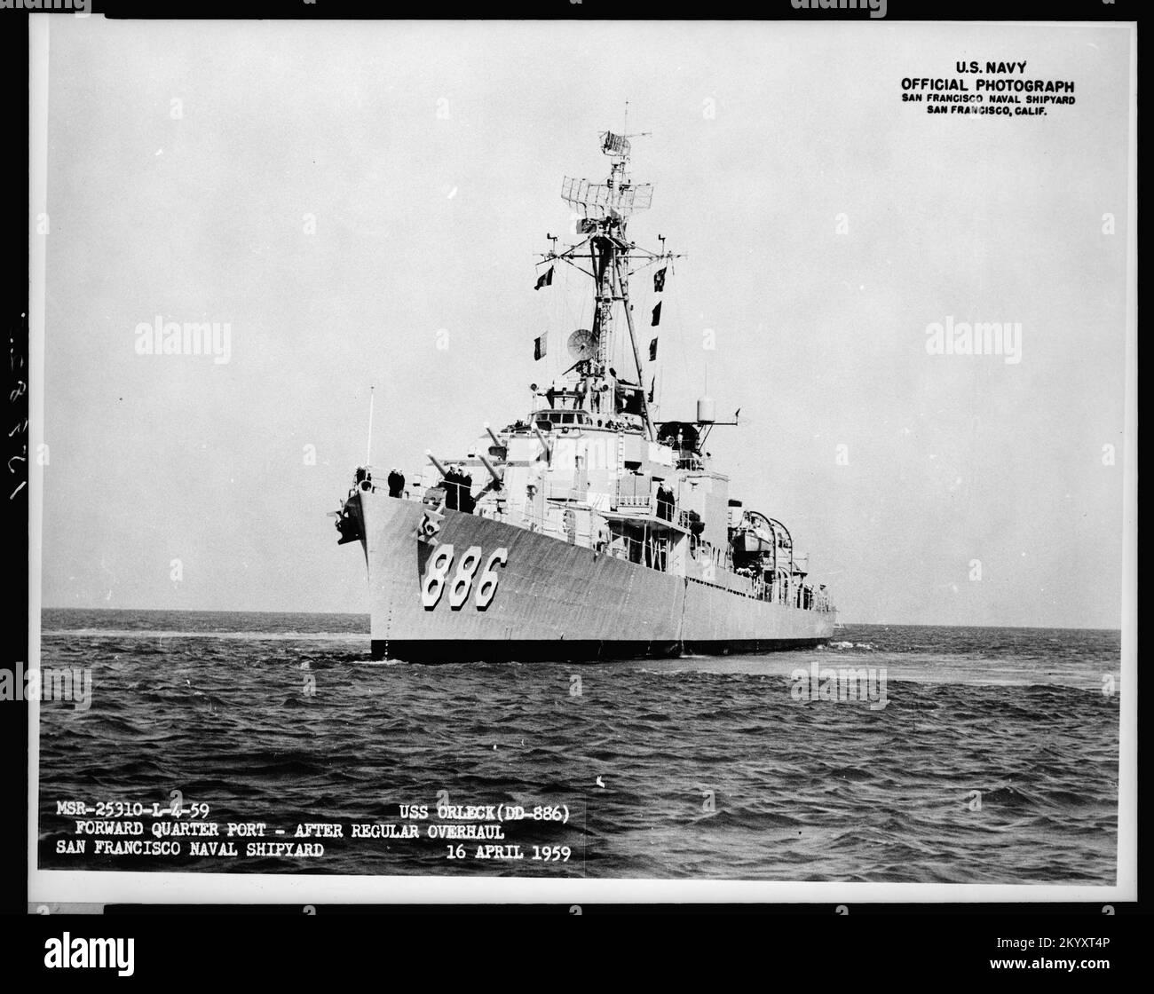 DD-886 Orleck , Ships, Naval Vessels, Boats, Naval History, Navy Stock ...