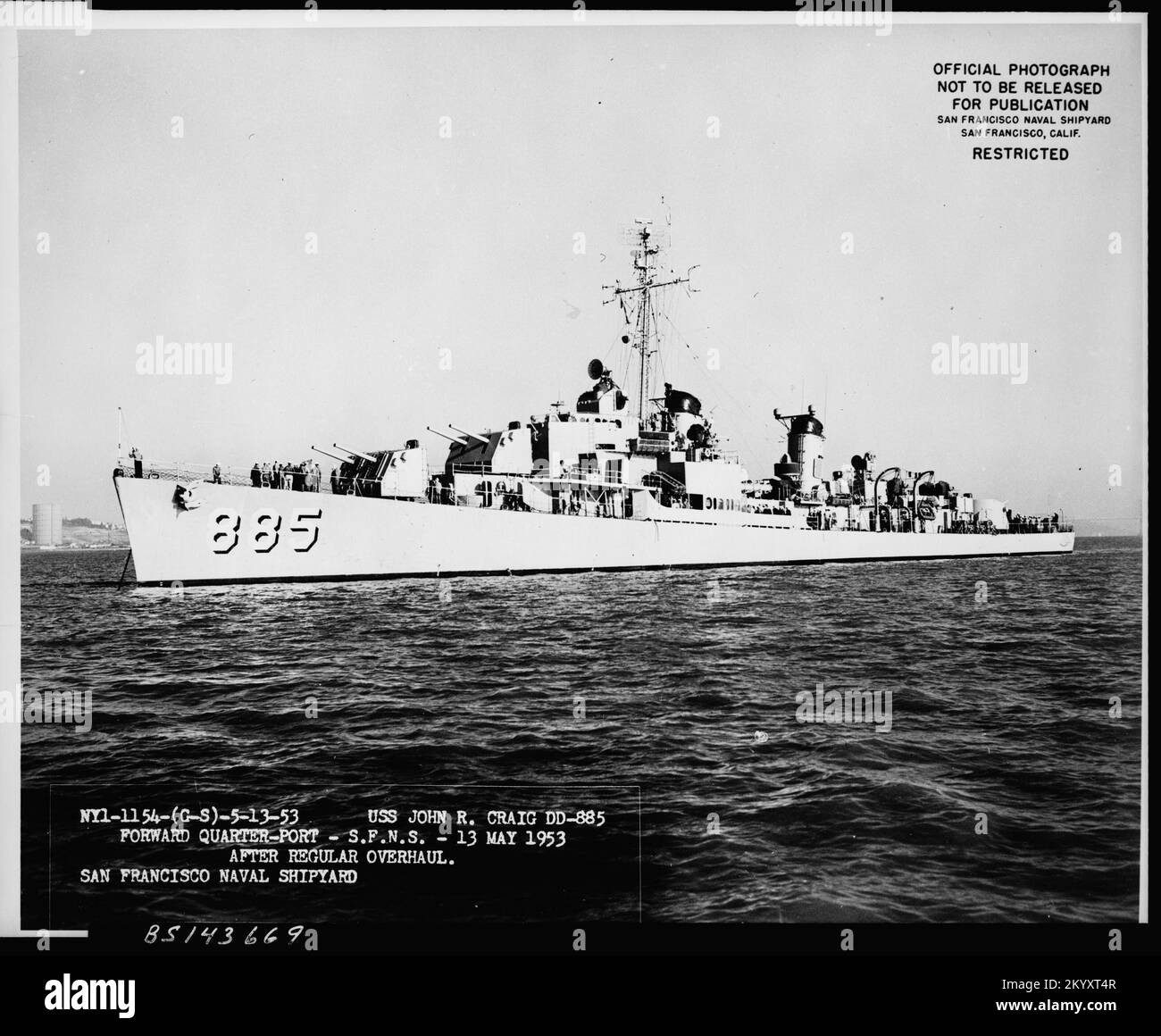 DD-885 John R Craig , Ships, Naval Vessels, Boats, Naval History, Navy ...
