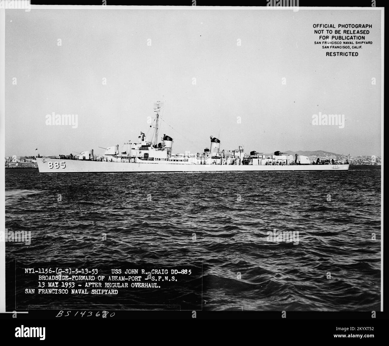 DD-885 John R Craig , Ships, Naval Vessels, Boats, Naval History, Navy ...