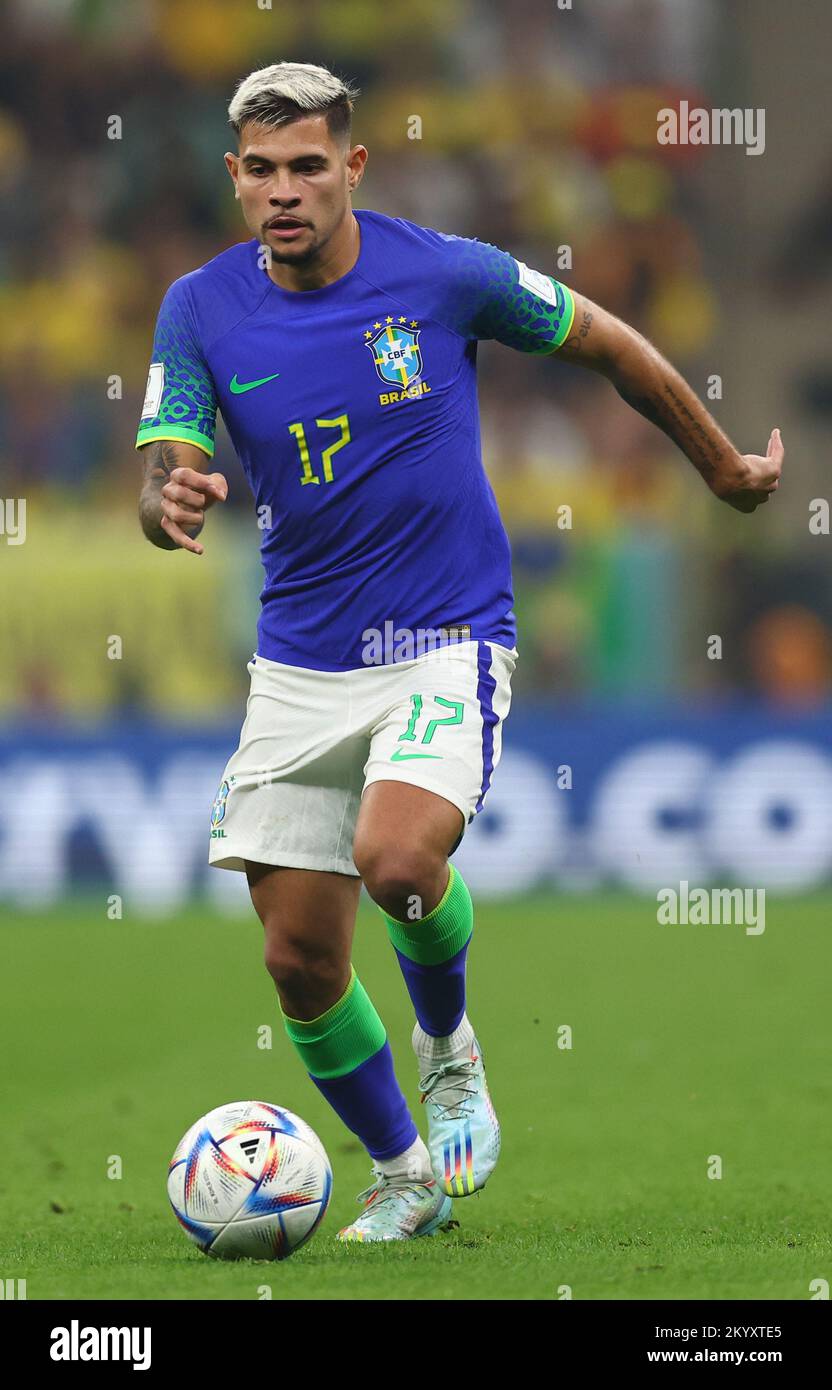 Doha, Qatar, 2nd December 2022. Bruno Guimaraes of Brazil during the ...
