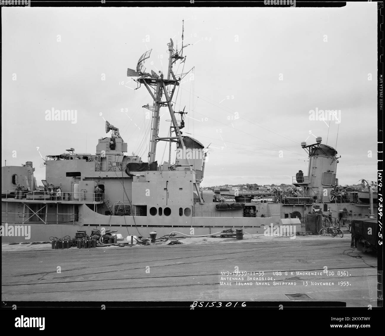 DD-836 George K. MacKenzie , Ships, Naval Vessels, Boats, Naval History ...