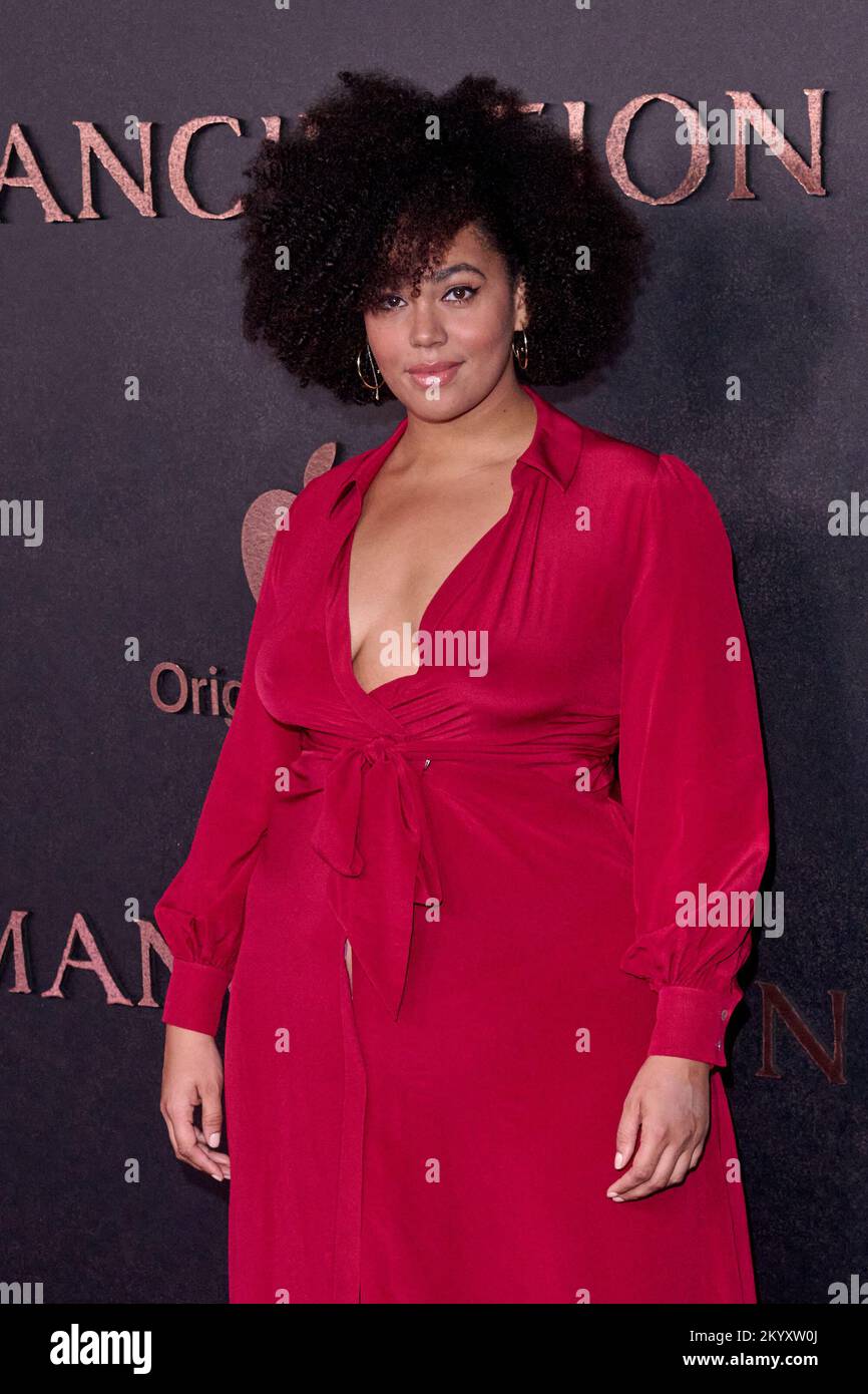 London, UK . 2 December, 2022 . Shareefa J pictured at the European ...