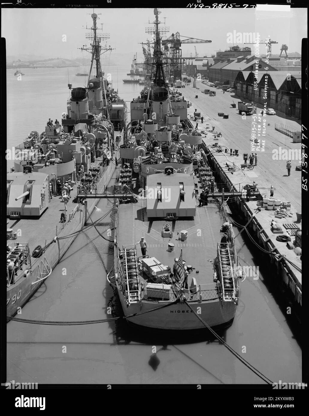 DD-806 Higbee , Ships, Naval Vessels, Boats, Naval History, Navy Stock ...