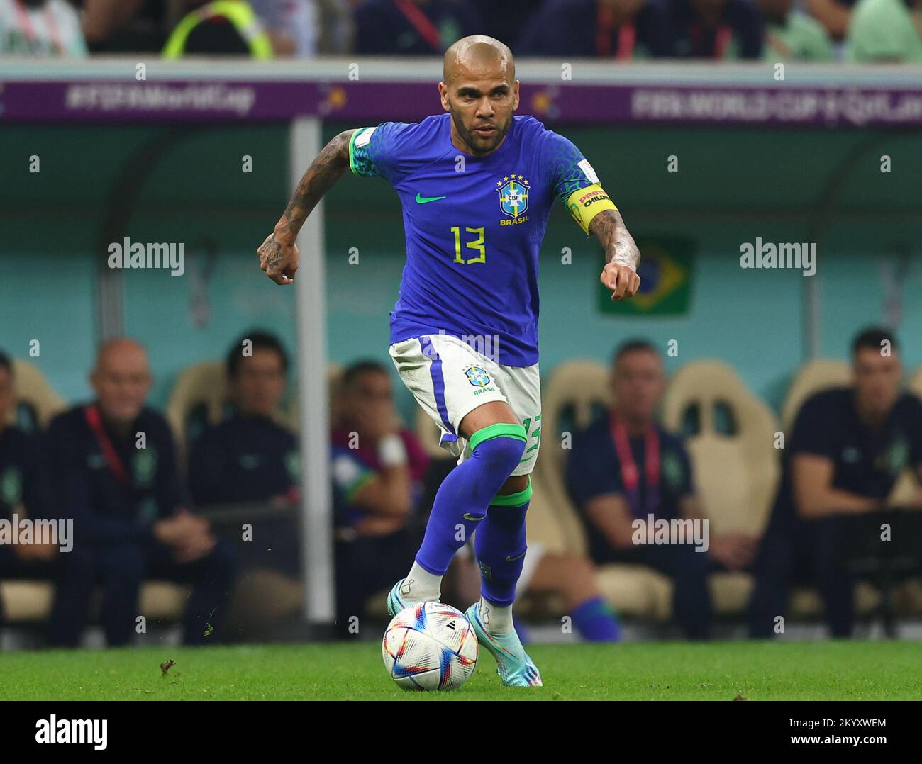 Dani alves brazil world cup qatar hi-res stock photography and images ...