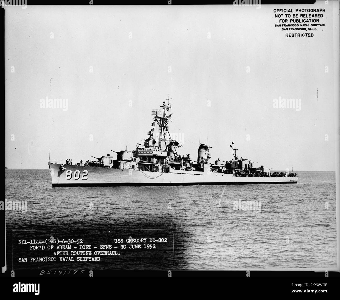 DD-802 Gregory , Ships, Naval Vessels, Boats, Naval History, Navy Stock ...