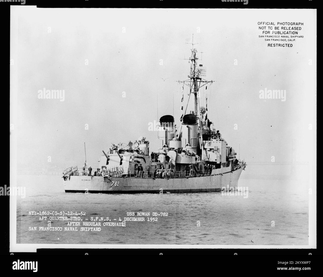 DD-782 Rowan , Ships, Naval Vessels, Boats, Naval History, Navy Stock ...