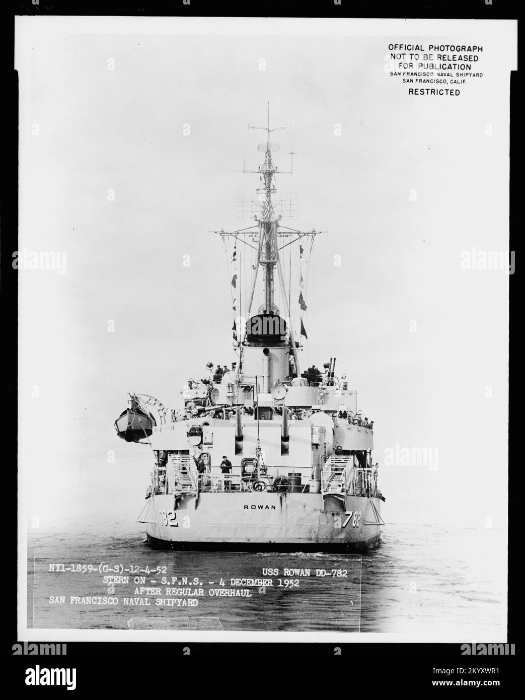 DD-782 Rowan , Ships, Naval Vessels, Boats, Naval History, Navy Stock ...