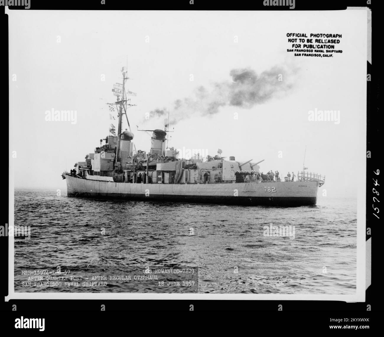 Uss rowan crew hi-res stock photography and images - Alamy