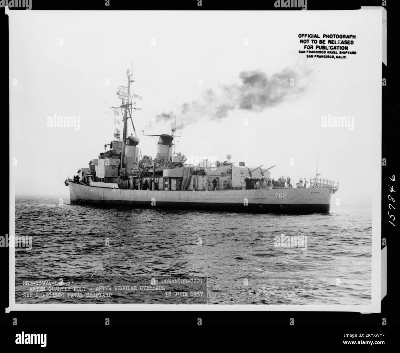 DD-782 Rowan , Ships, Naval Vessels, Boats, Naval History, Navy Stock ...