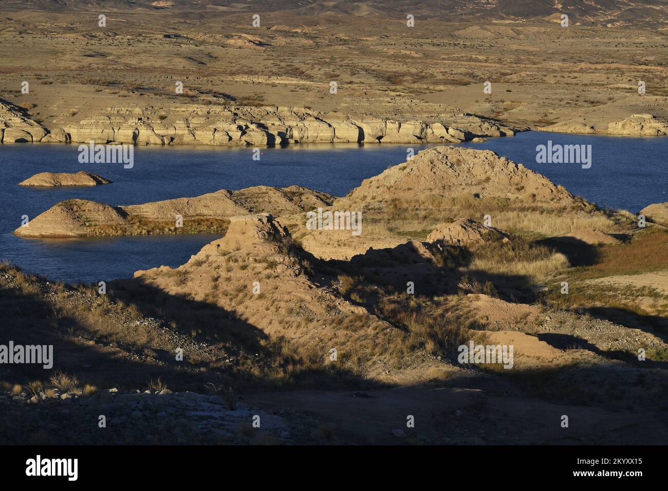 Las Vegas, United States. 16th Nov, 2022. Declining water levels due to ...