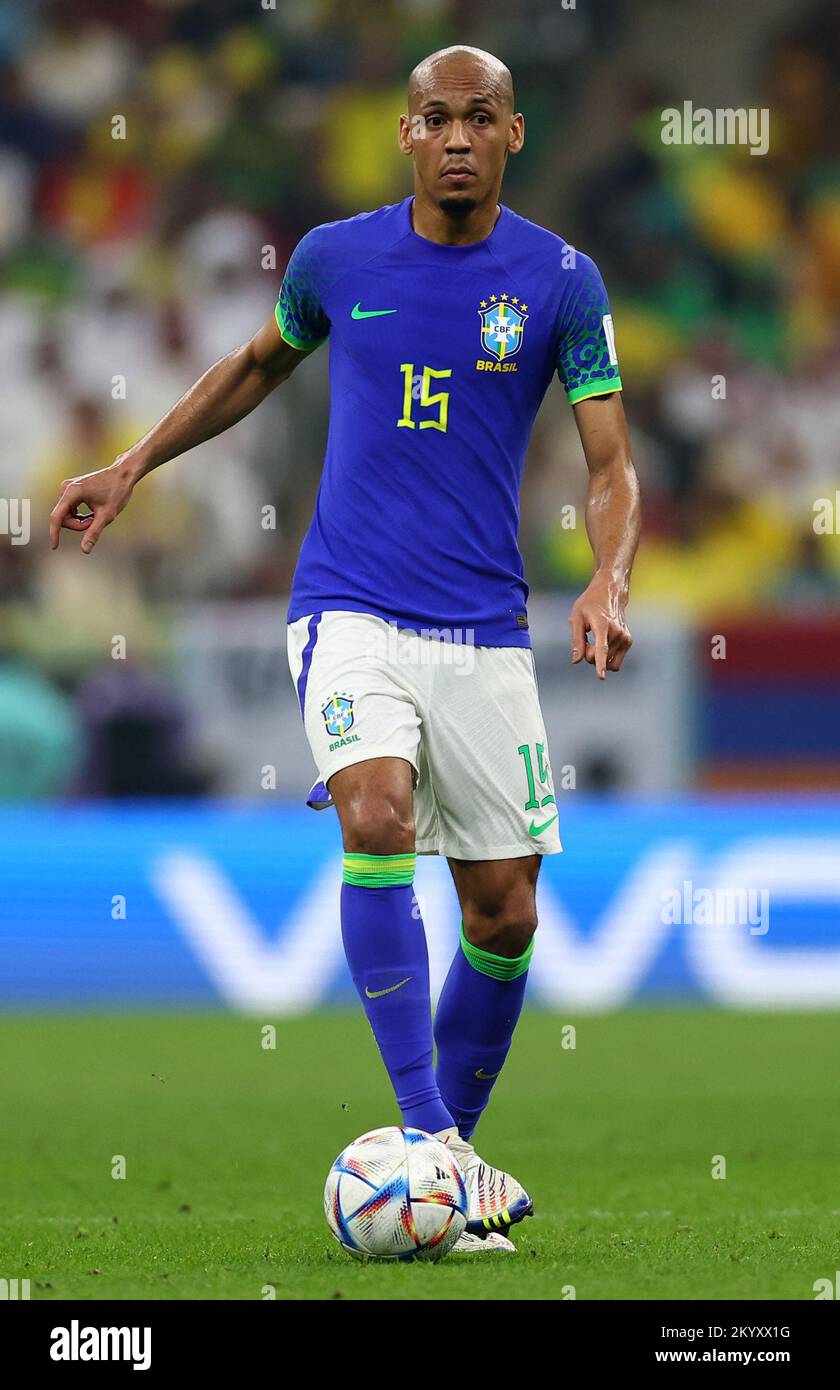 Doha, Qatar, 2nd December 2022. Fabinho of Brazil during the FIFA World ...