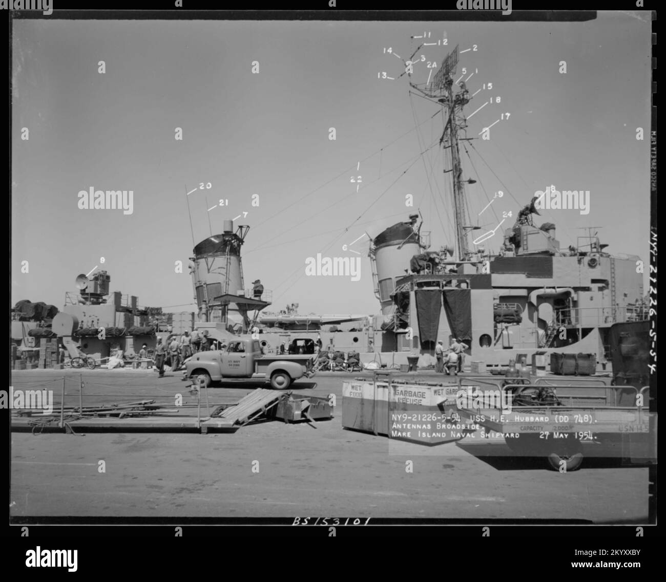 DD-748 Hubbard , Ships, Naval Vessels, Boats, Naval History, Navy Stock ...