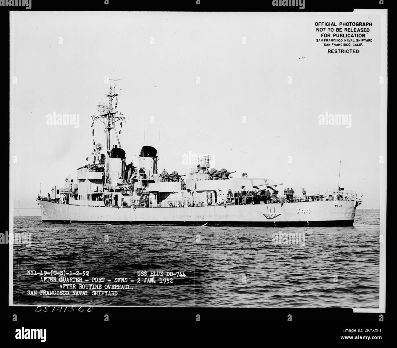 DD-744 Blue , Ships, Naval Vessels, Boats, Naval History, Navy Stock ...
