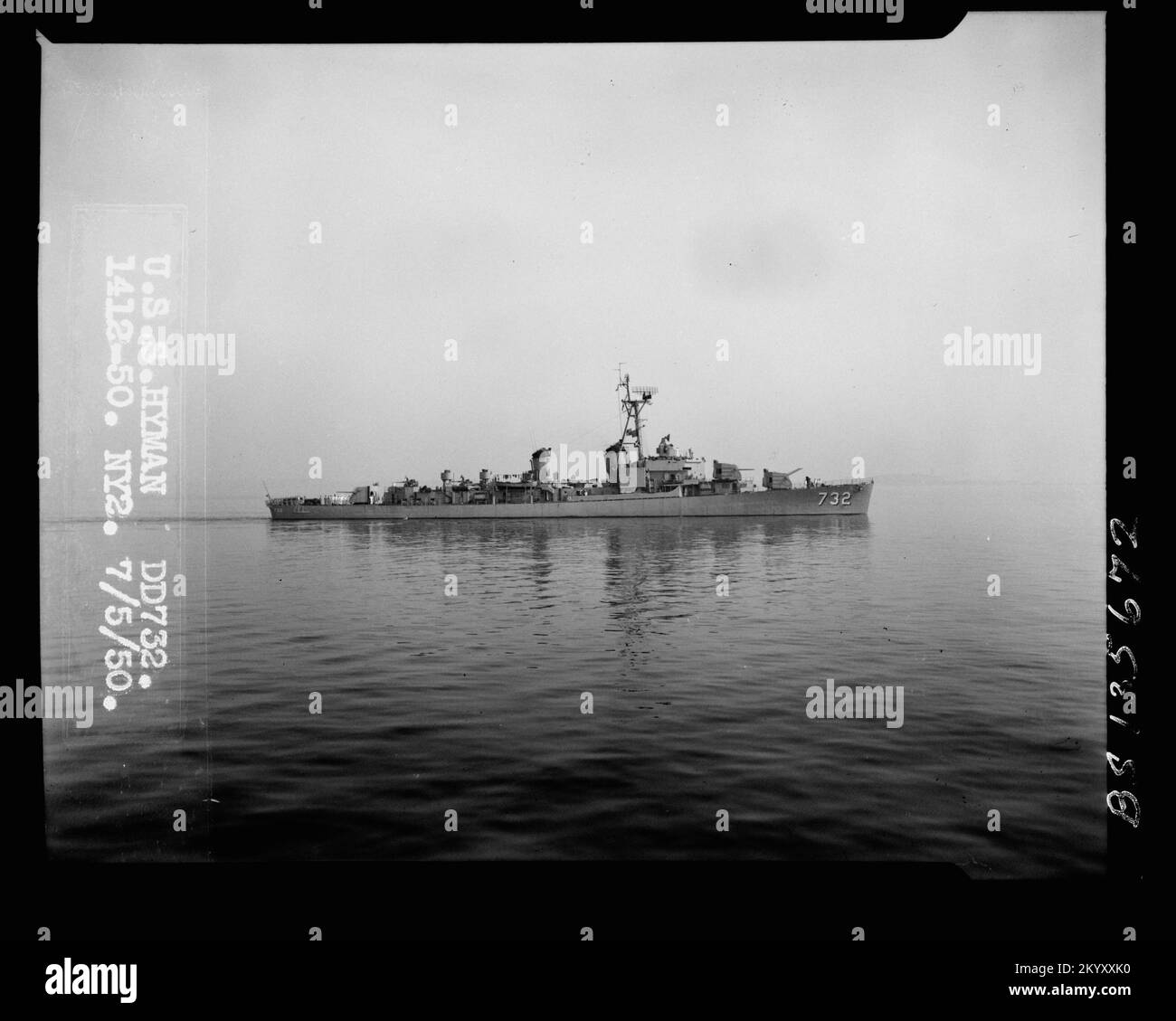 DD-732 Hyman , Ships, Naval Vessels, Boats, Naval History, Navy Stock ...