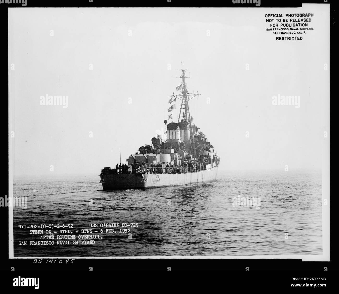 DD-725 O'Brien , Ships, Naval Vessels, Boats, Naval History, Navy Stock ...