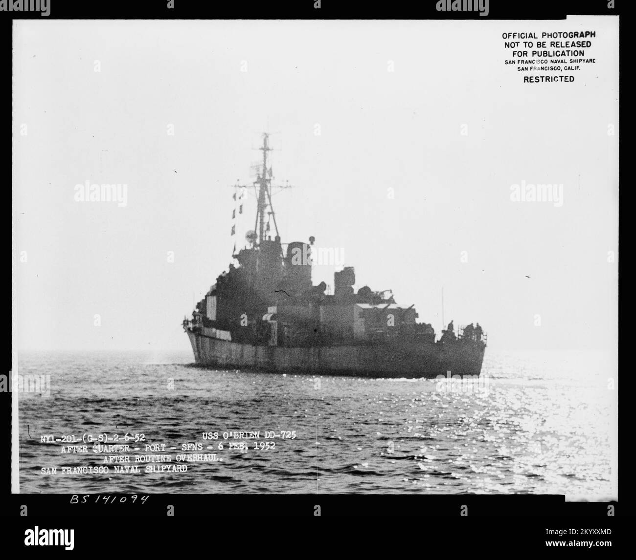DD-725 O'Brien , Ships, Naval Vessels, Boats, Naval History, Navy Stock ...