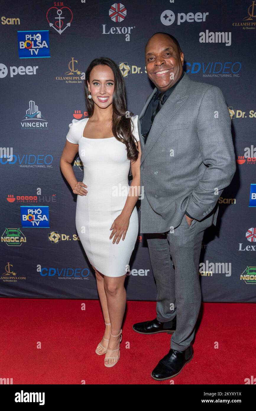California, USA. 01st Dec, 2022. Athenna Crosby, Tyrone Jackson attend ...