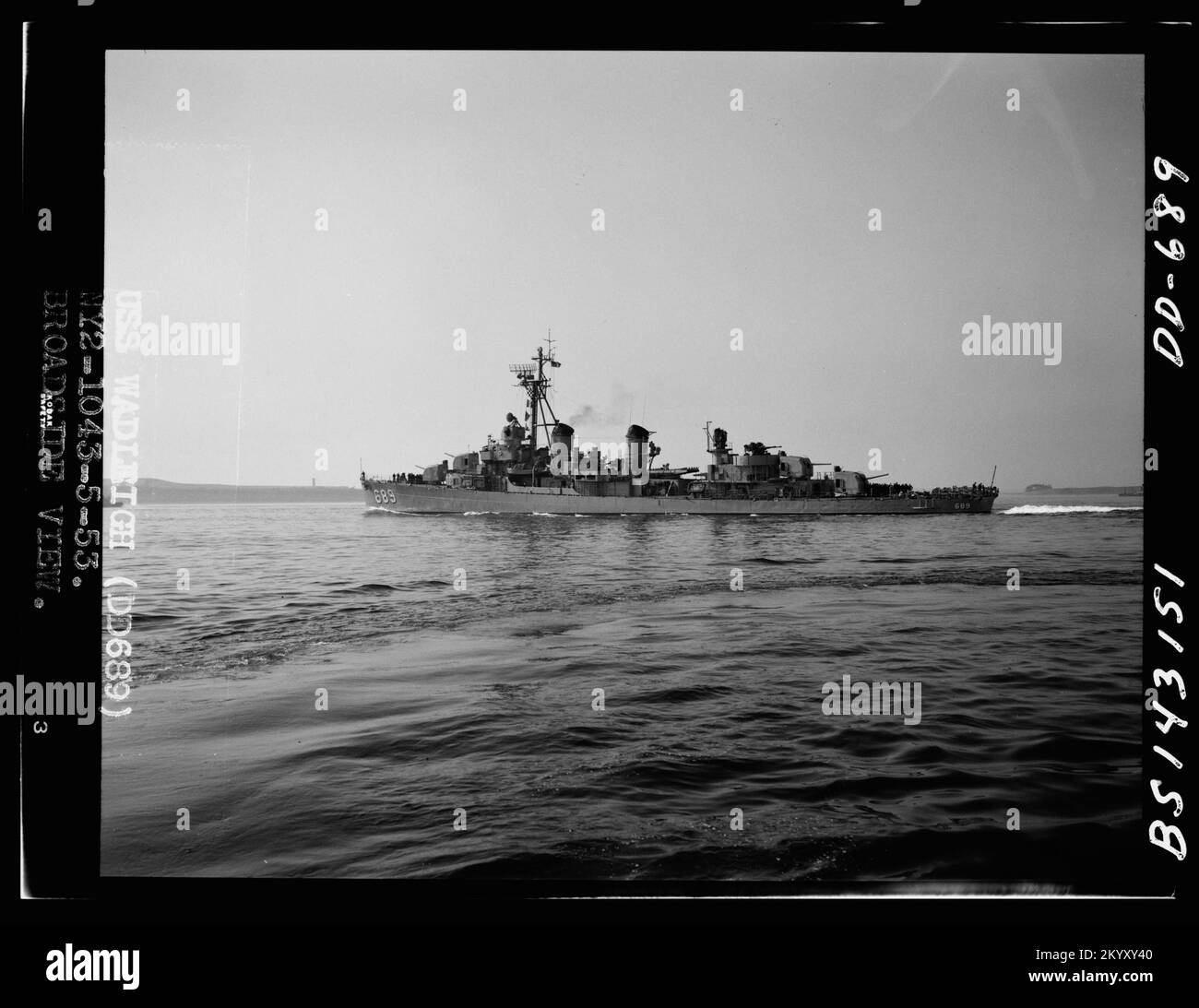 DD-689 Wadleigh , Ships, Naval Vessels, Boats, Naval History, Navy ...