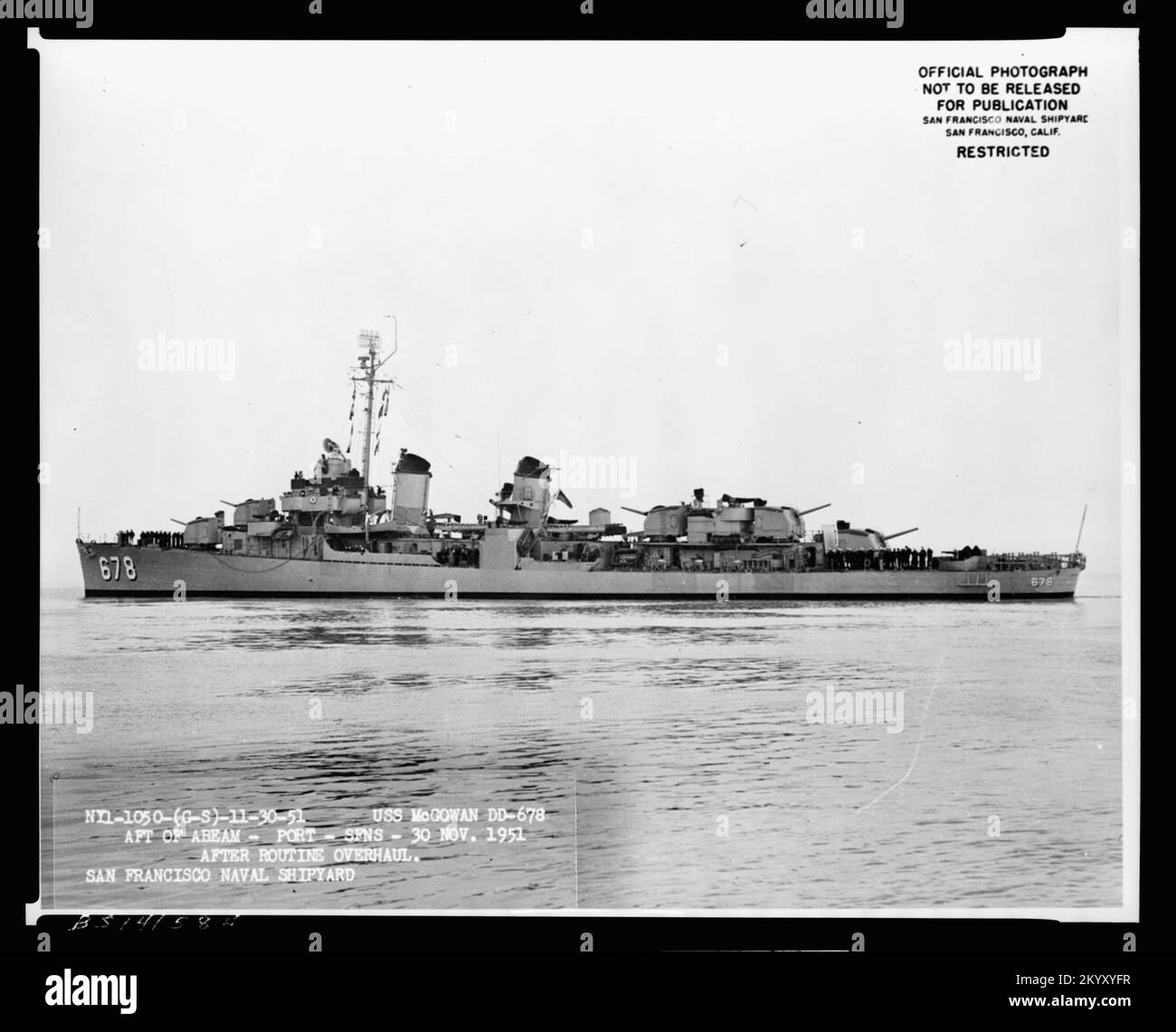 DD-678 McGowan , Ships, Naval Vessels, Boats, Naval History, Navy Stock ...