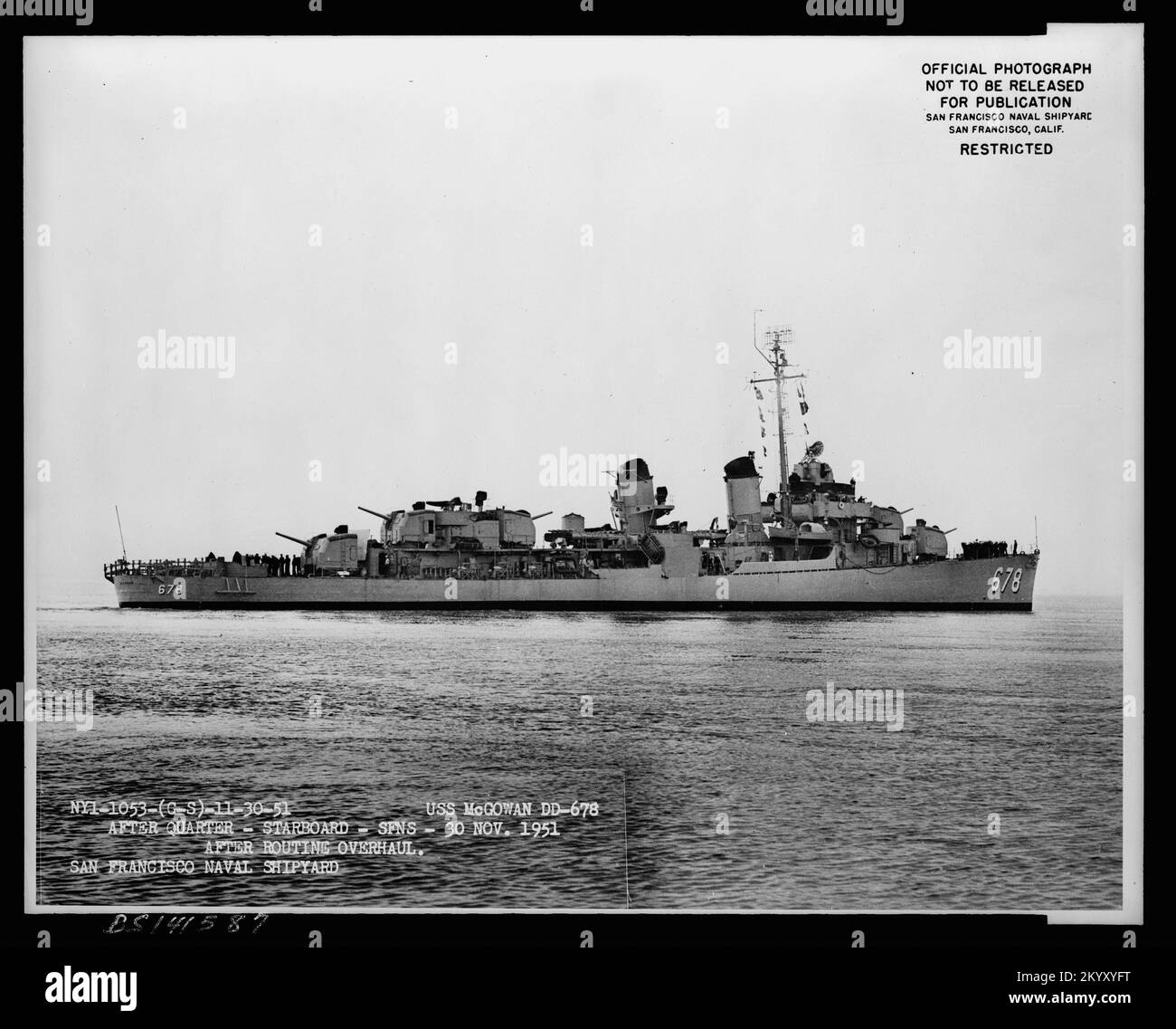 DD-678 McGowan , Ships, Naval Vessels, Boats, Naval History, Navy Stock ...