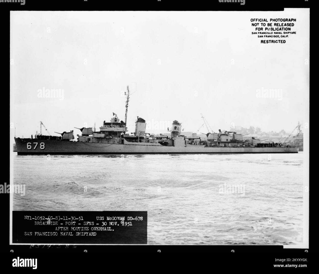 DD-678 McGowan , Ships, Naval Vessels, Boats, Naval History, Navy Stock ...