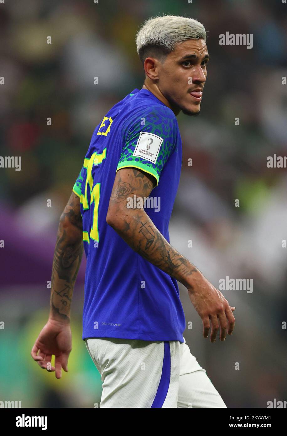 Doha, Qatar, 2nd December 2022. Pedro of Brazil during the FIFA World ...