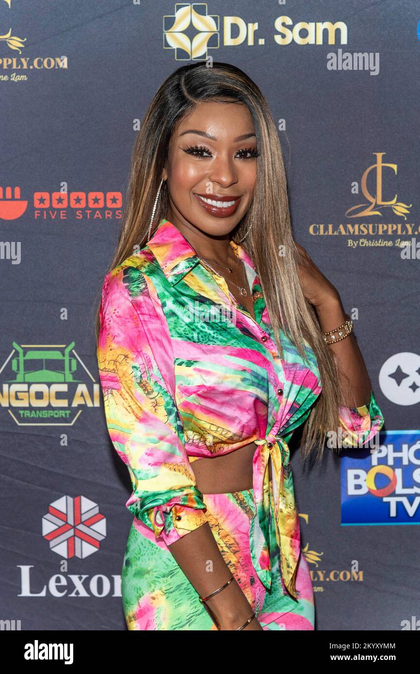 California, USA. 01st Dec, 2022. Porscha Coleman attends SAM Foundation ...